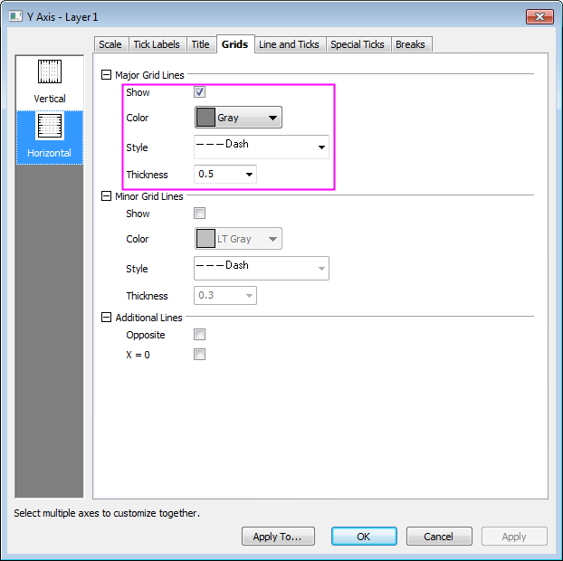 Help Online Tutorials Column Graph With Error Bars