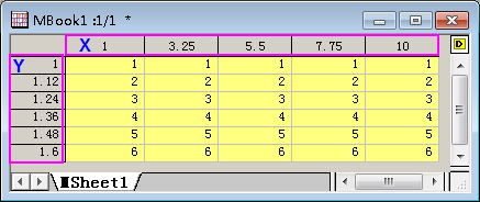 Help Online - User Guide - Matrix Book Matrix Sheet Matrix Objects