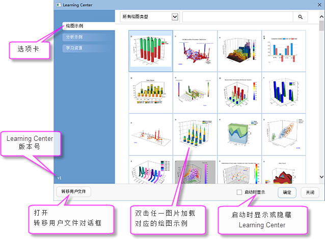 Help Online - User Guide - The Origin Interface