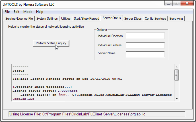 Help Online - License - FLEXnet Server Setup for Windows
