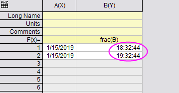 Help Online - Quick Help - FAQ-993 When I paste my Excel time data into ...