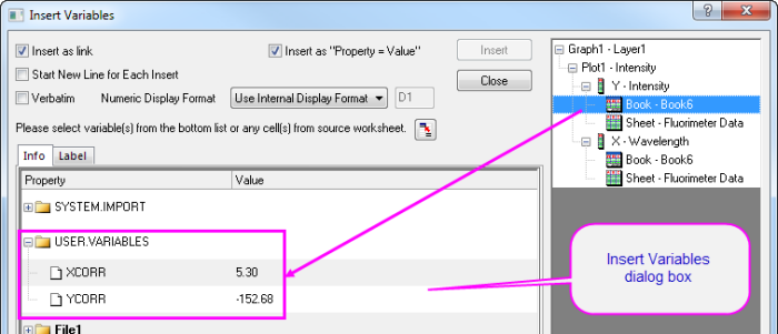 Help Online - Quick Help - FAQ-423 How do I retrieve and use variables ...