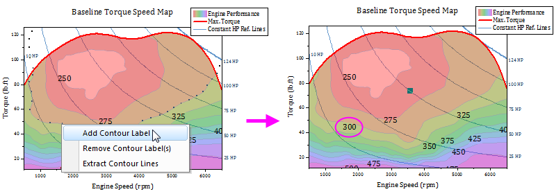 Help Online - Quick Help - FAQ-890 How to add a "missing" contour label ...