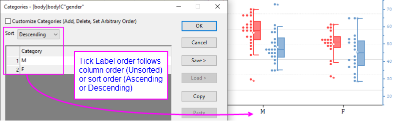 Help Online - Quick Help - FAQ-124 How to change the order of tick ...