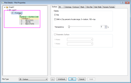Help Online - Quick Help - FAQ-833 How to plot with virtual matrix?