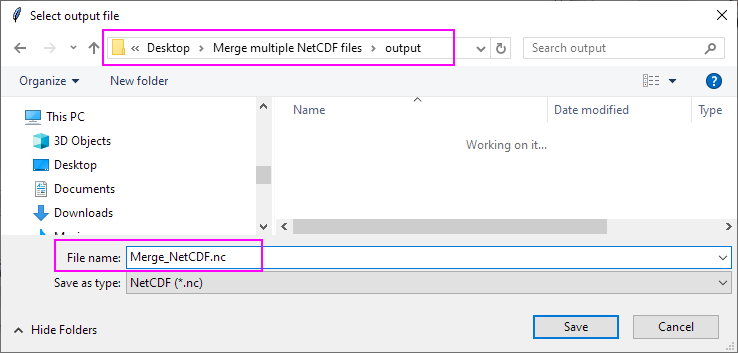 Help Online - Quick Help - FAQ-1106 How to merge multiple NetCDF files into one?