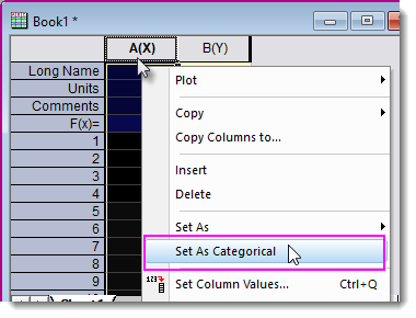 Help Online - Quick Help - FAQ-892 How to plot evenly spaced column/bar for unevenly spaced ...