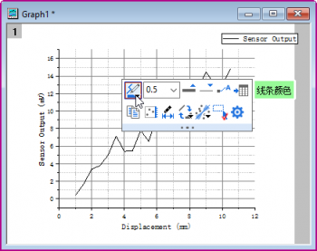 Help Online - Tutorials - My First Graph