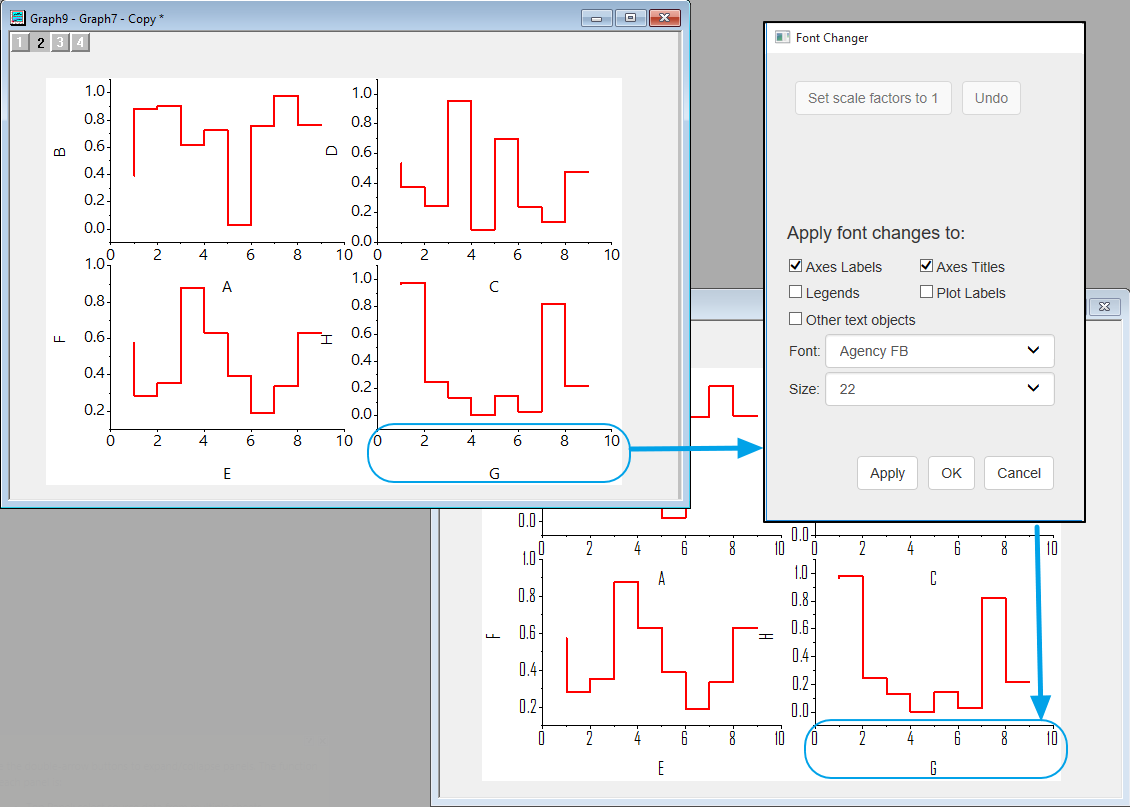 Font Changer - File Exchange - OriginLab