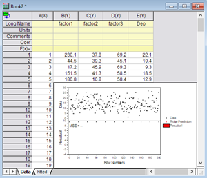Ridge Regression - File Exchange - OriginLab