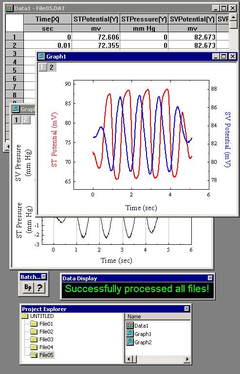 Simple Batch Processing Tool - File Exchange - OriginLab
