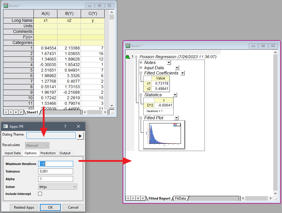 Poisson Regression - File Exchange - OriginLab Poisson Regression - File Exchange - OriginLab